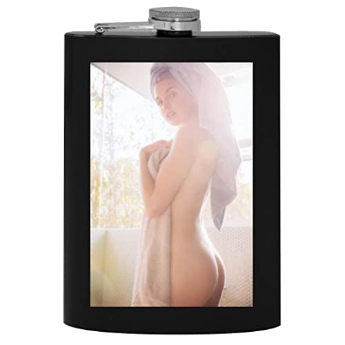 FC Carino B35Y22D63W0403438M07T32C02S27-8oz Black Hip Alcohol Drinking Flask PDI #PIDP403438