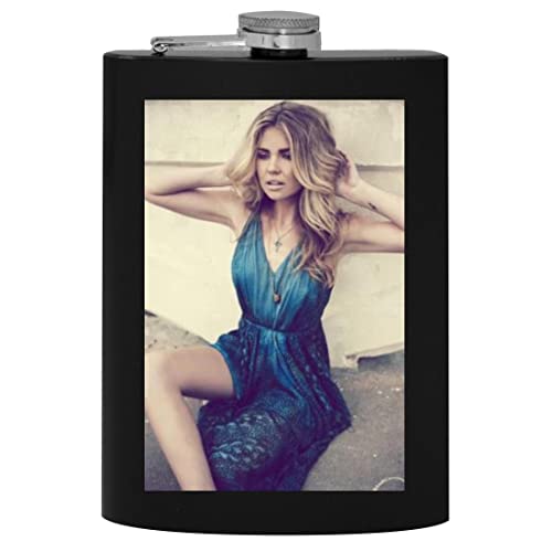 FC Carino B35Y22D63W0734634M07T32C02S27-8oz Black Hip Alcohol Drinking Flask PDI #PIDP734634