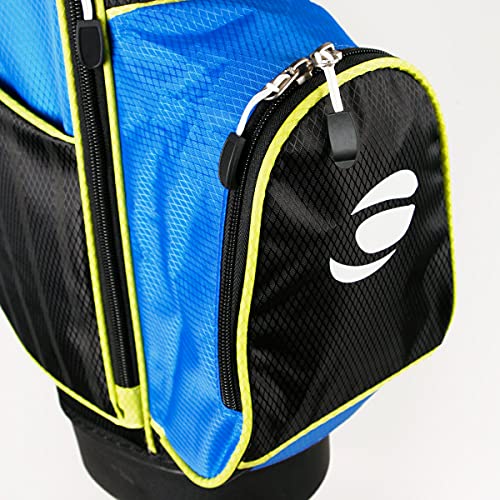 Orlimar Golf ATS Junior Boy's Blue/Lime Golf Stand Bag (Ages 5-8)