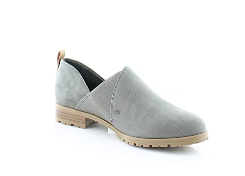 Dr. Scholl's Shoes Women's Retrograde Loafer, Steel Grey Microfiber, 9 US