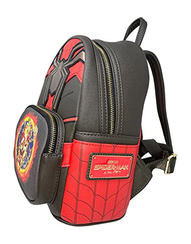Loungefly Spiderman No Way Home Marvel Comics Cosplay Womens Double Strap Shoulder Bag Purse