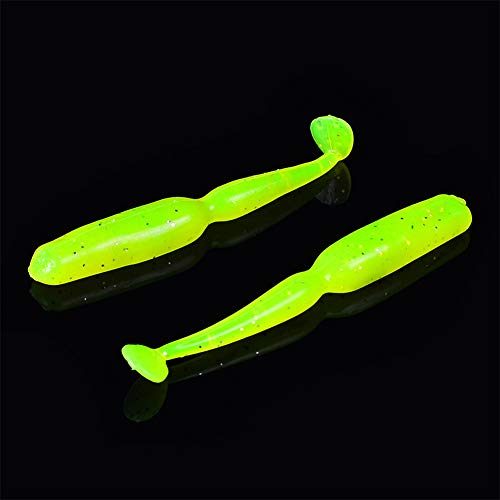 Connoworld 10Pcs Soft Silicone Simulation Fish Bait Outdoor Fishing Fake Lure Tackle Tool - I 7.5cm