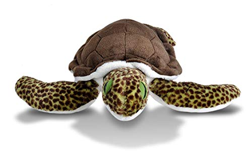 Wild Republic Sea Turtle Plush, Stuffed Animal, Plush Toy, Gifts for Kids, Cuddlekins 12 Inches , Green