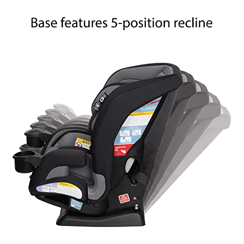 Safety 1st Everslim DLX All-in-One Convertible Car Seat, 4 Modes of use: Rear-Facing, Forward-Facing (22β65 lbs), Belt-Positioning Booster (40β100 lbs), Backless Booster (40β100 lbs), Dunes Edge