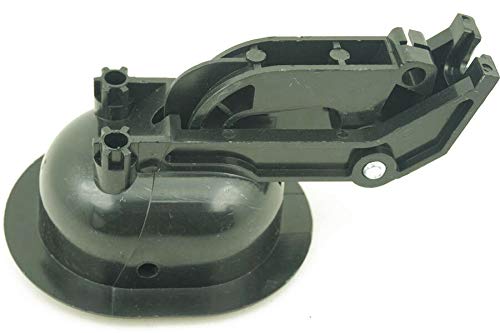Pmsanzay Universal Oval Black Plastic Sofa Chair Suite Recliner Release Pull Handle Settee Couch Cable Part Adjuster/Durable Release Lever Handle Hard for Most Brands（Pack of 2）