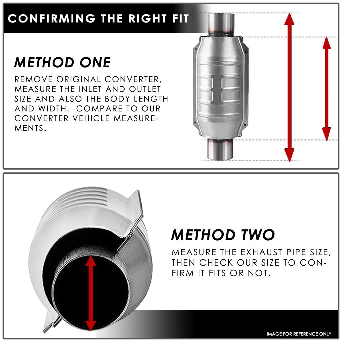 DNA MOTORING Factory Style Catalytic Converter Flex Exhaust Pipe Compatible with 10-14 Equinox / 12-15 Captiva Sport / 10-14 Terrain, 2.4, OEM-CONV-029