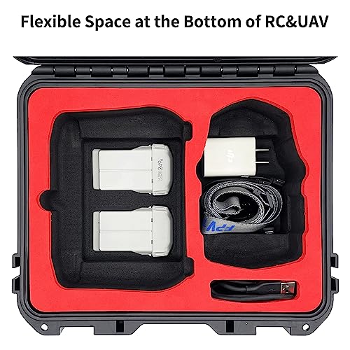 FPVtosky Mavic Mini 3/ Mini 3 Pro Case, Compact Travel Carry Case for DJI Mini 3/ Mini 3 Pro，Small Hard Case for DJI Mini 3/ Mini 3 Pro Accessories[CASE ONLY]