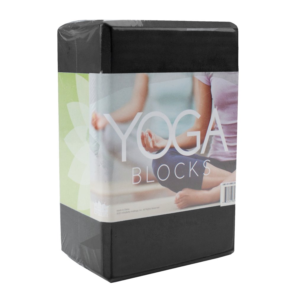 Crown Sporting Goods Large High Density Pink Foam Yoga Block