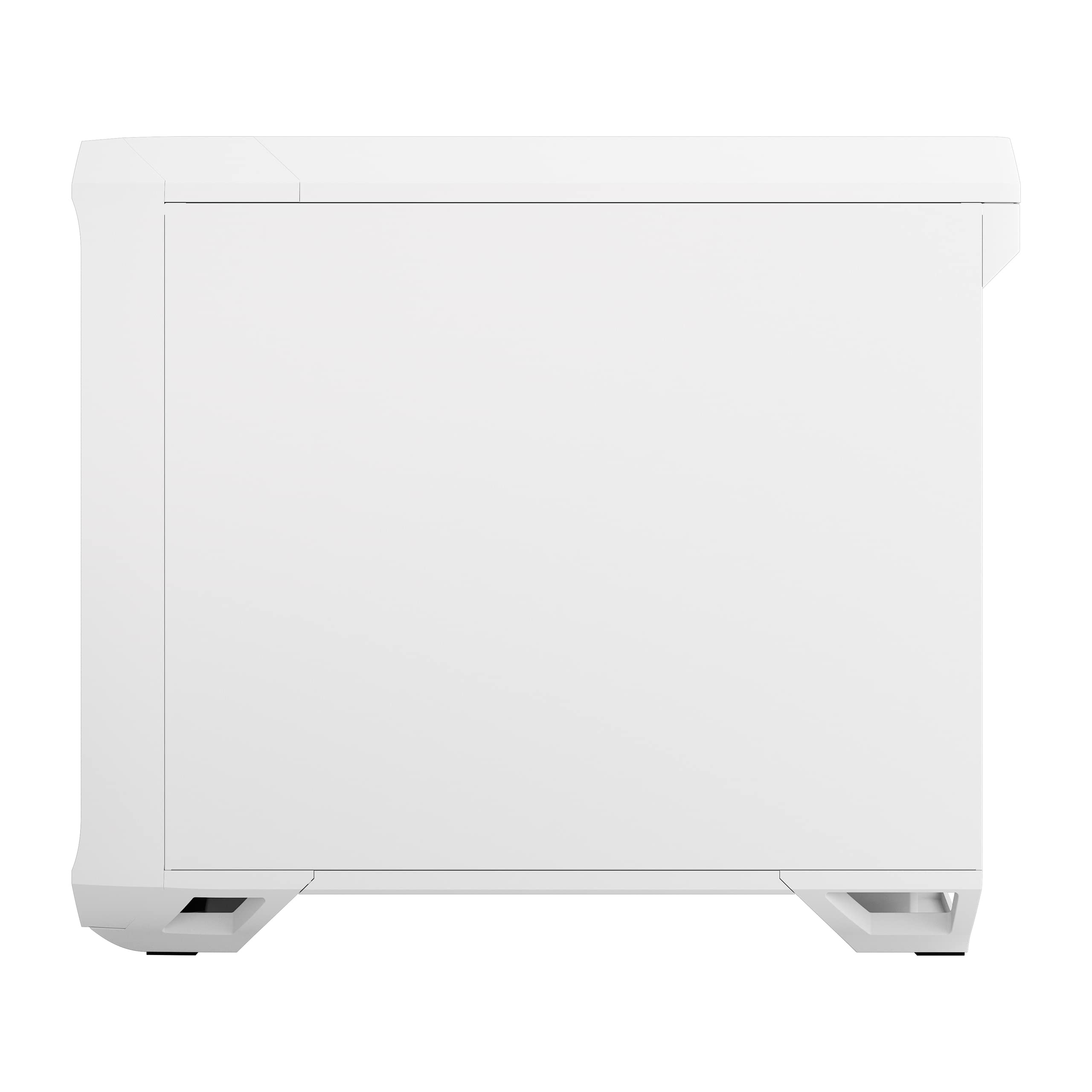 Fractal Design Torrent Nano RGB White - Clear Tint Tempered Glass Side Panel - Open Grille for Maximum air Intake - 180mm RGB PWM Fan Included - Type C - mITX Airflow Mini Tower PC Gaming Case