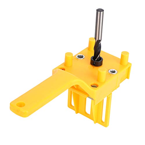 Doweling Pocket Hole Jig Puncher Woodworking Tool Set, 41Pcs/Set ABS Punch Locator Kit for Wood, Convenient Woodworking Accessories