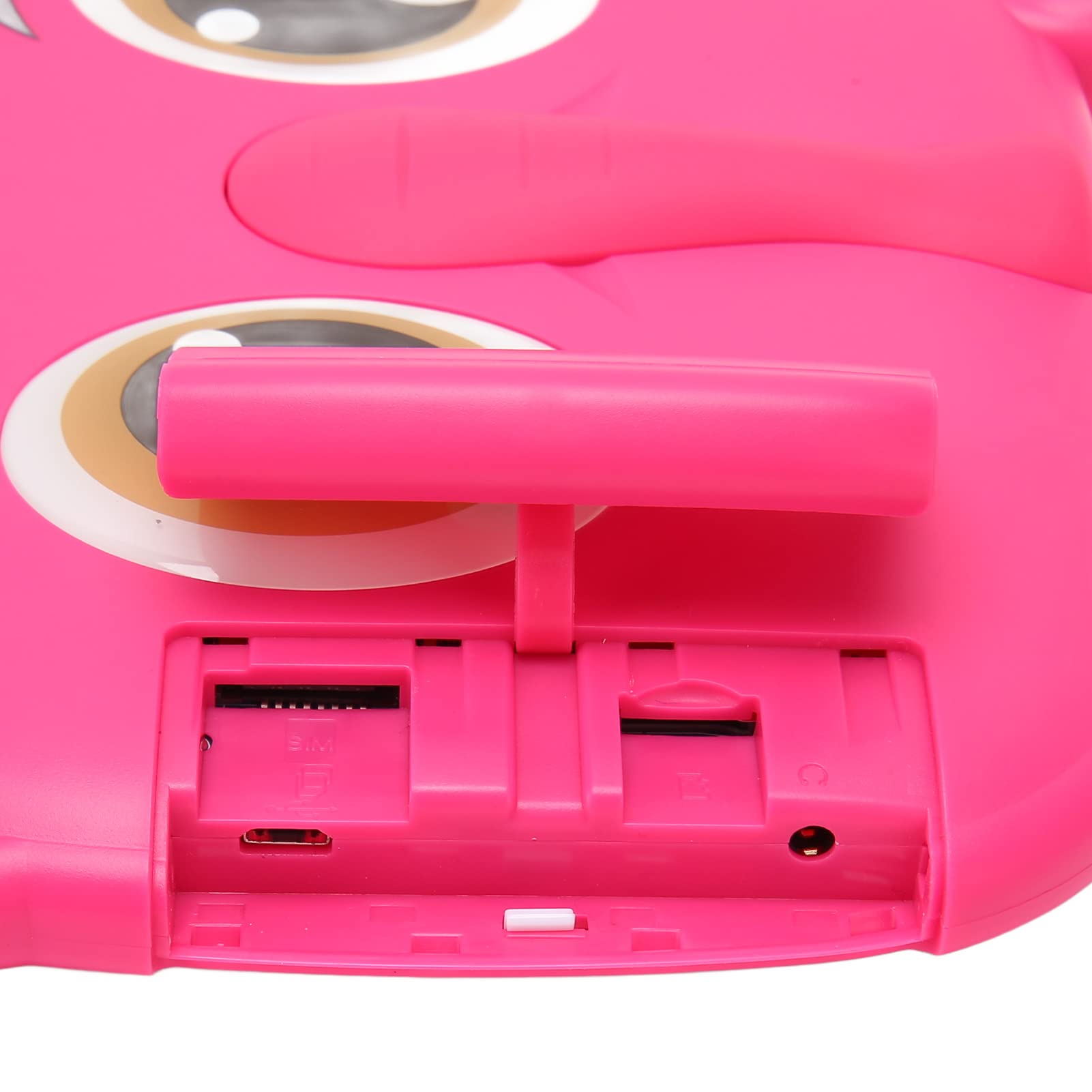 DAUZ Kids Tablet, HD 1080P 5500mAh 7 Inch Quad Core Kids Touch Tablet for Android 10.0 (Pink)