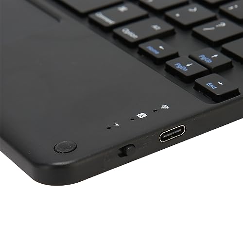 DAUZ Tablet PC, 10.1 Inch 2 in 1 Tablet Front 5MP Rear 13MP 8GB 256GB Night Reading Mode 100‑240V 8 Core CPU for Entertainment (US Plug)