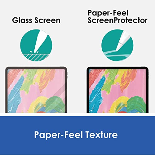 ELECOM Detachable Pencil Feel Screen Protector -Nano Suction Finish-, Smooth type, Japan Made, Drawing/Notetaking/Anti-glare, Galaxy Tab S7 FE (TBG211FLNSPLL-W)