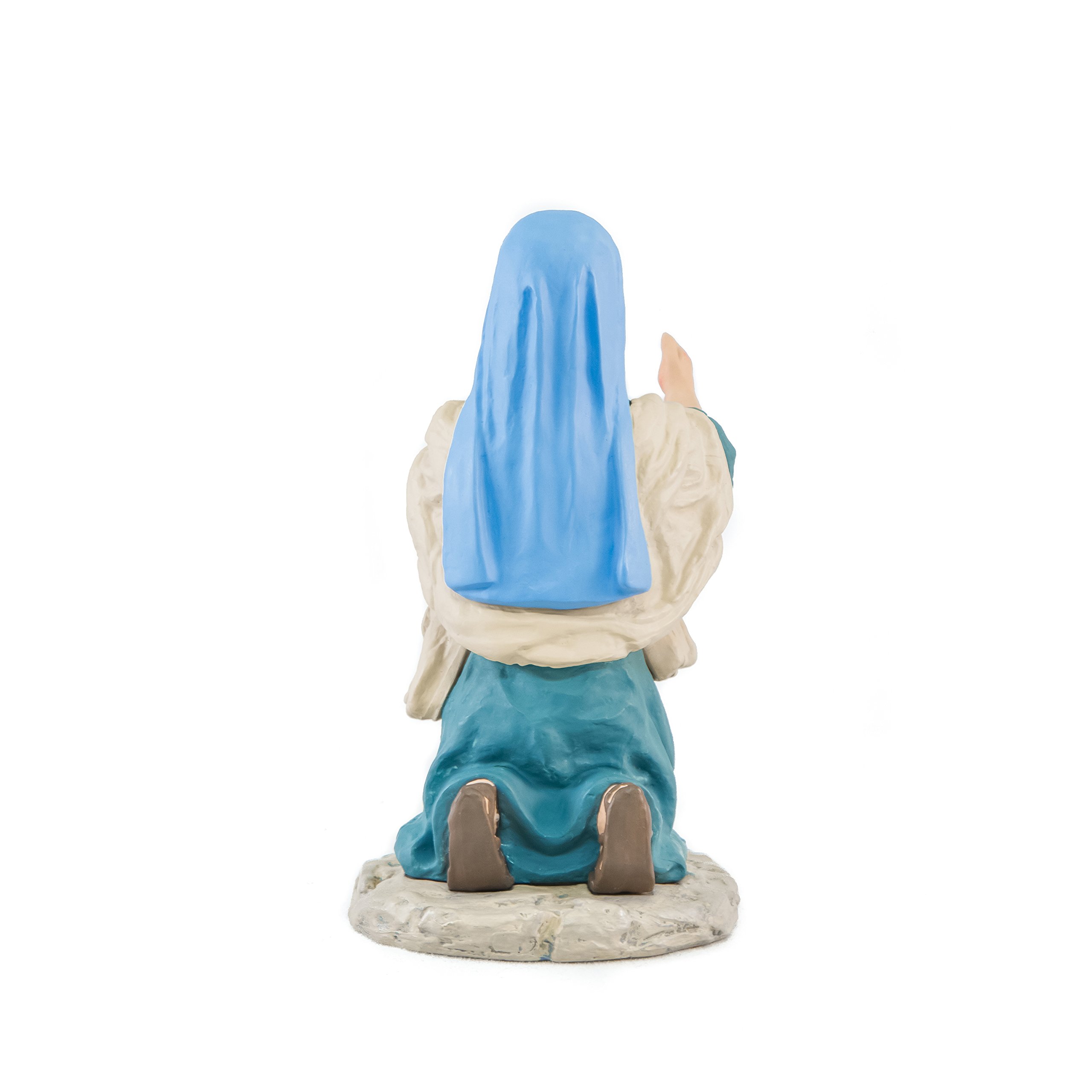 Easter Creche Resurrection Scene/Display - 7 Piece Set + Garden Accessories