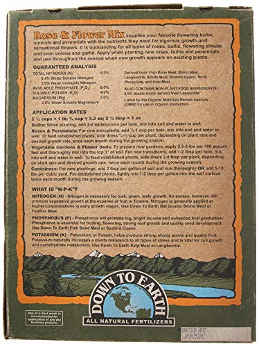 Down to Earth Rose & Flower Mix - 5 lb