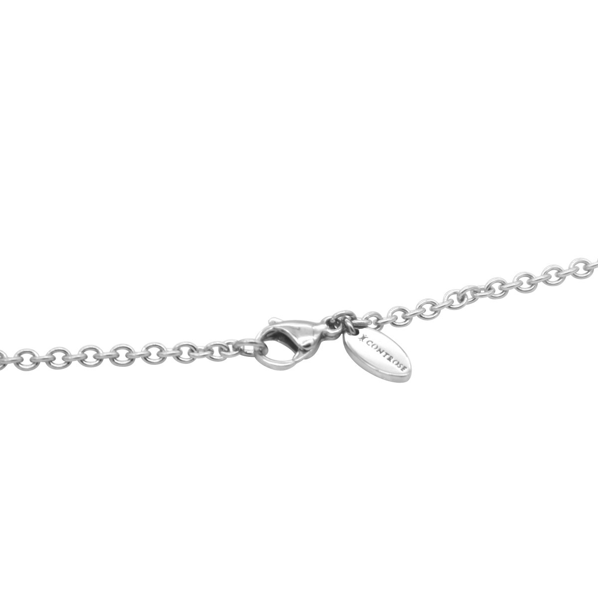 Controse Women's Silver-Toned Heart Shaped Stainless Steel Sea Lover Octopus Necklace 31"