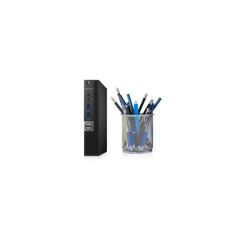 Dell OptiPlex 5060 Micro Intel Core i3-8100T 3.1GHz, 16GB RAM, 512GB SSD, Windows 11 Pro 64bit 24" LCD (Renewed)