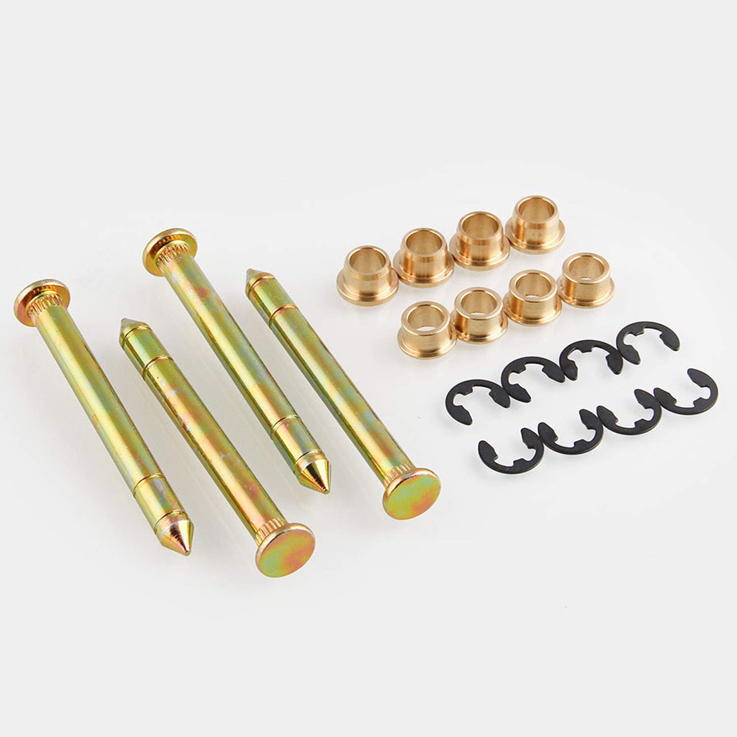 Door Hinge Roller Pin Door Hinge Pin and Bushing Kit Hinge with Pin LEDAUT Replacement for Ford F150-F350 Bronco SUV