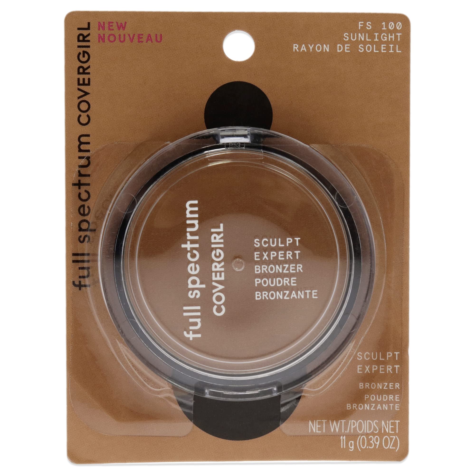 COVERGIRL Full Spectrum Sculpt Expert Bronzer, EBONY 0.39 Ounce