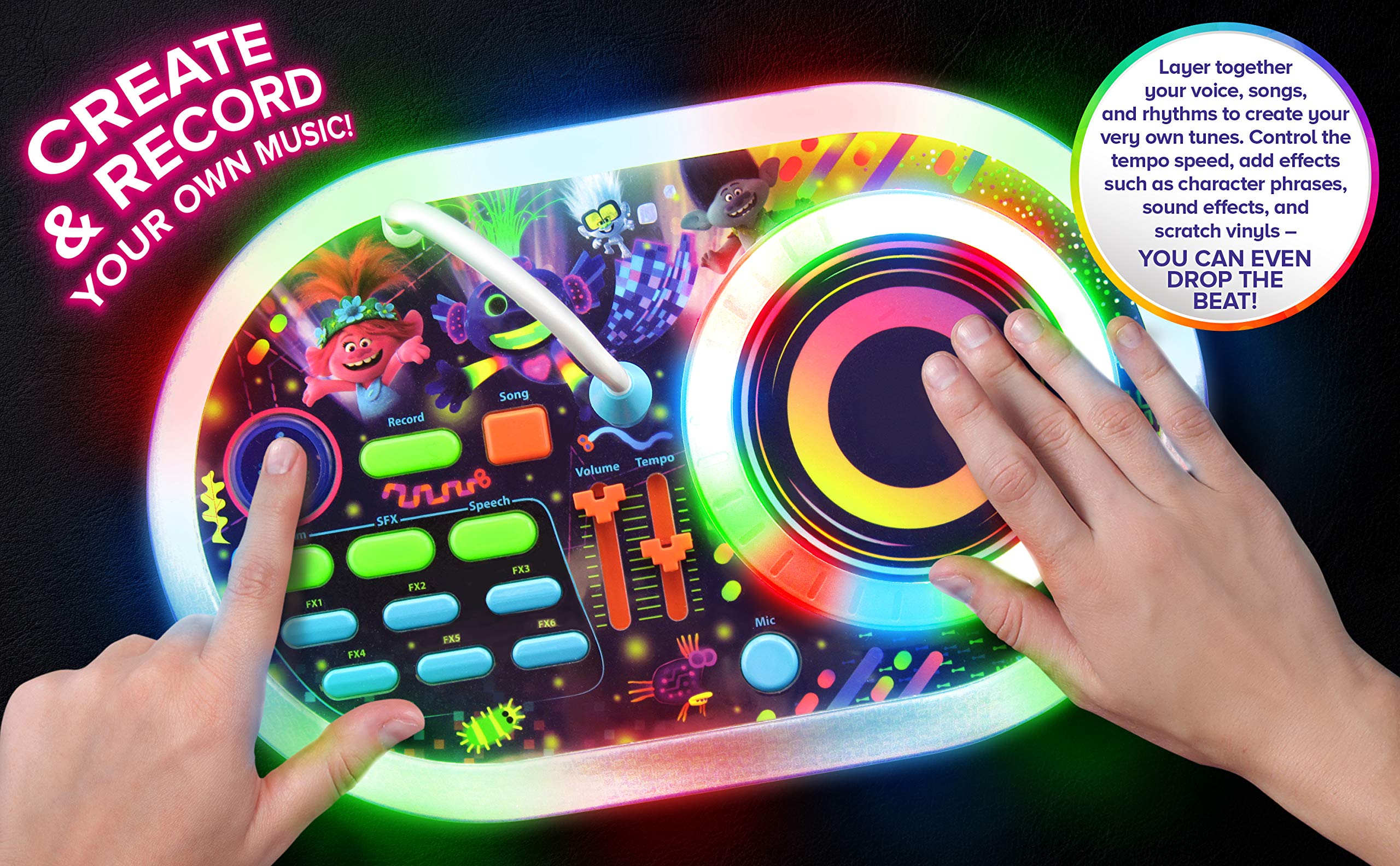 DreamWorks Trolls World Tour DJ Trollex Party Mixer