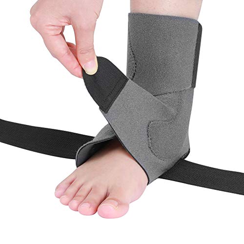 FBA Grey Ankle Brace with PE Pressure Plate for Foot Mesh Protection, One Size Ankle Support, Stabilizer, Injury Prevention Recovery(Ankle Protection * 1)