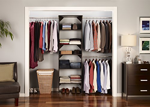 ClosetMaid SuiteSymphony Starter Tower Kit, 25", Espresso