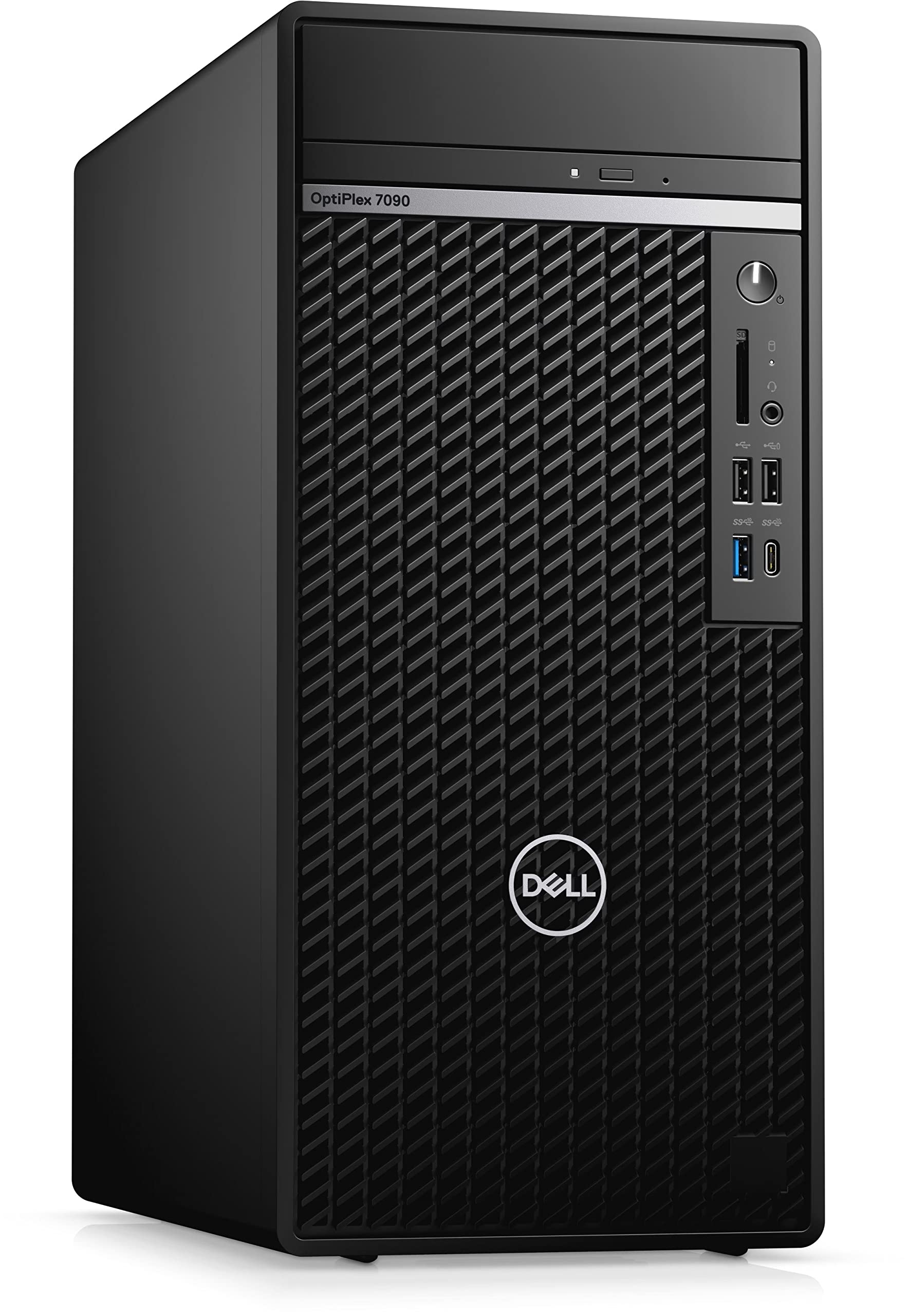 Dell Optiplex 7090 Tower Desktop Computer (Intel i7-11700 8-Core 2.50GHz, 32GB RAM, 1TB PCIe SSD, Intel UHD 750, RJ-45, DVD-RW, USB 3.2, 2 Display Port, Black, Win 10 Pro)