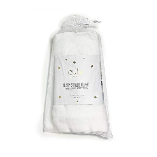 Cute New York Muslin Cotton Blanket (Black/Red)