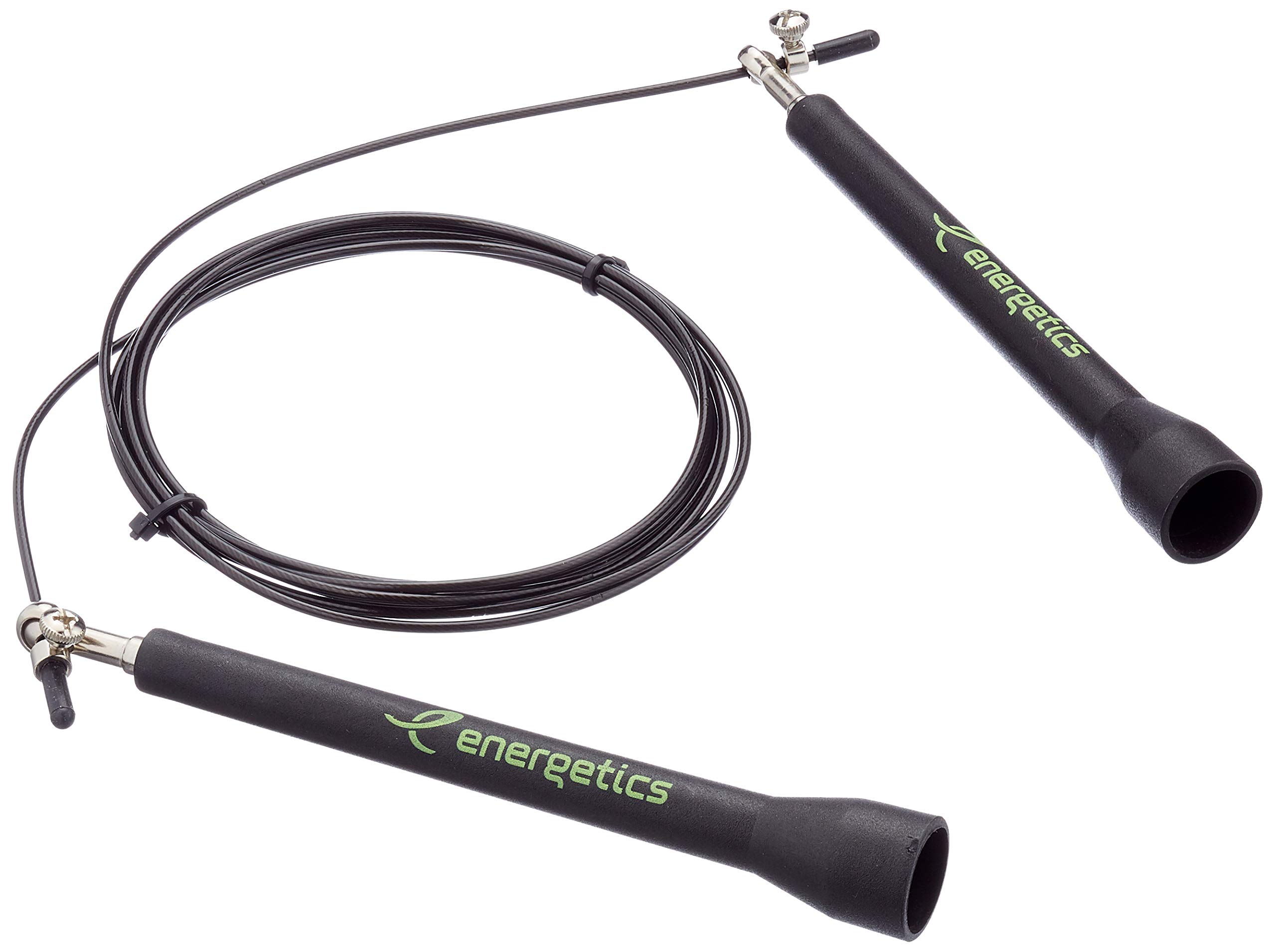 Energetics Springseil High Speed Skipping Rope Black/Yellow One Size