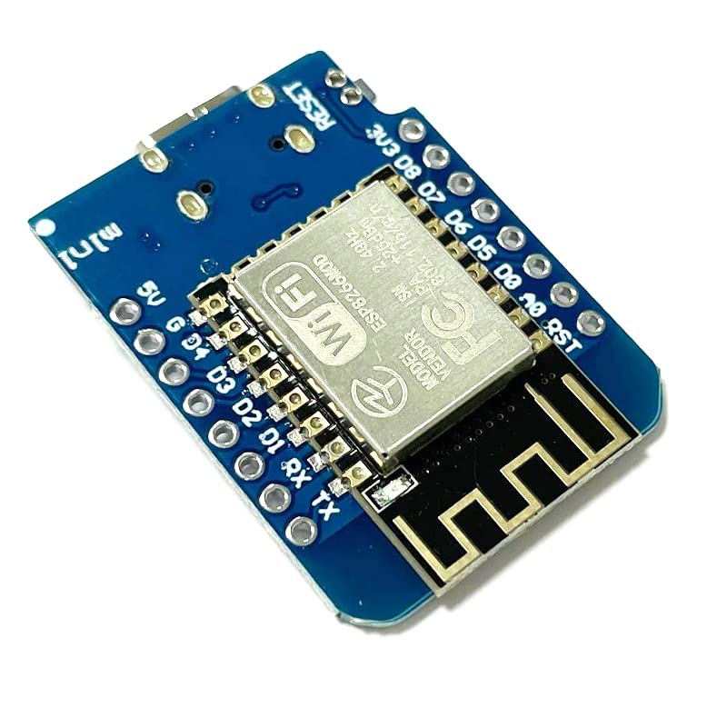 Jastoo 3PCS Mini D1 Mini NodeMcu WiFi ESP-12F Module ESP8266 Development Board Type-C Interface