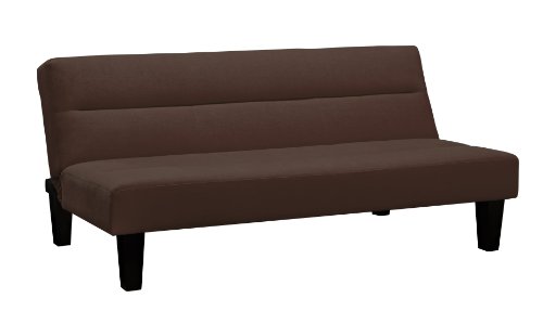 Dorel Home Products Kebo Futon, Chocolate Brown