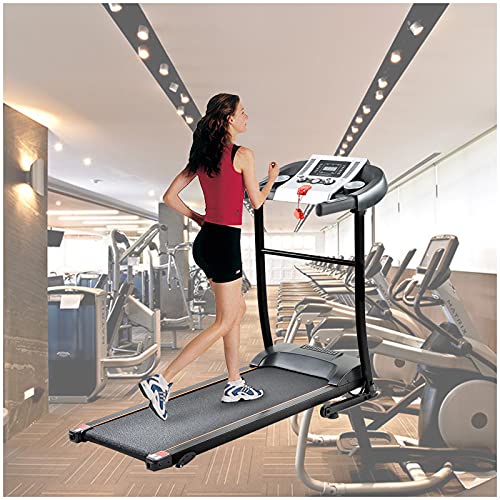 Electric Treadmill Bike Folding Treadmill Indoor Walking Treadmill Treadmill with Auto Incline for Running and Walking Jogging Exercise
