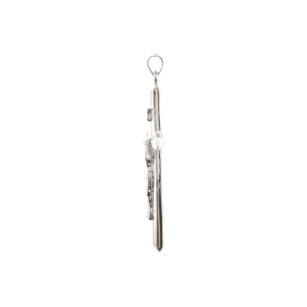 DIAMOND JEWELRY NY Sterling Silver Crucifix Pendant