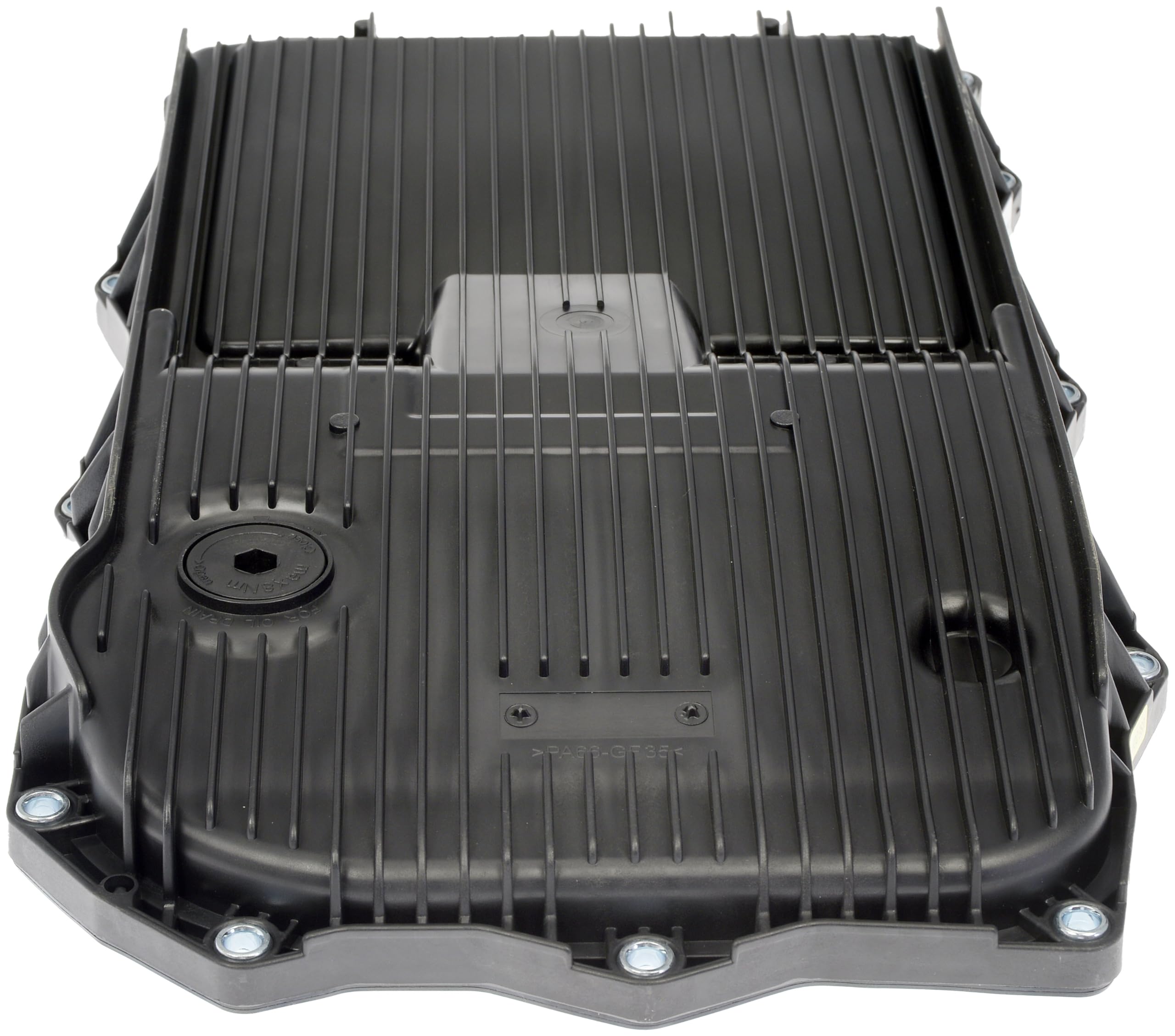 Dorman 265-850 Transmission Pan With Drain Plug, Gasket And Bolts Compatible with Select Models (OE FIX)