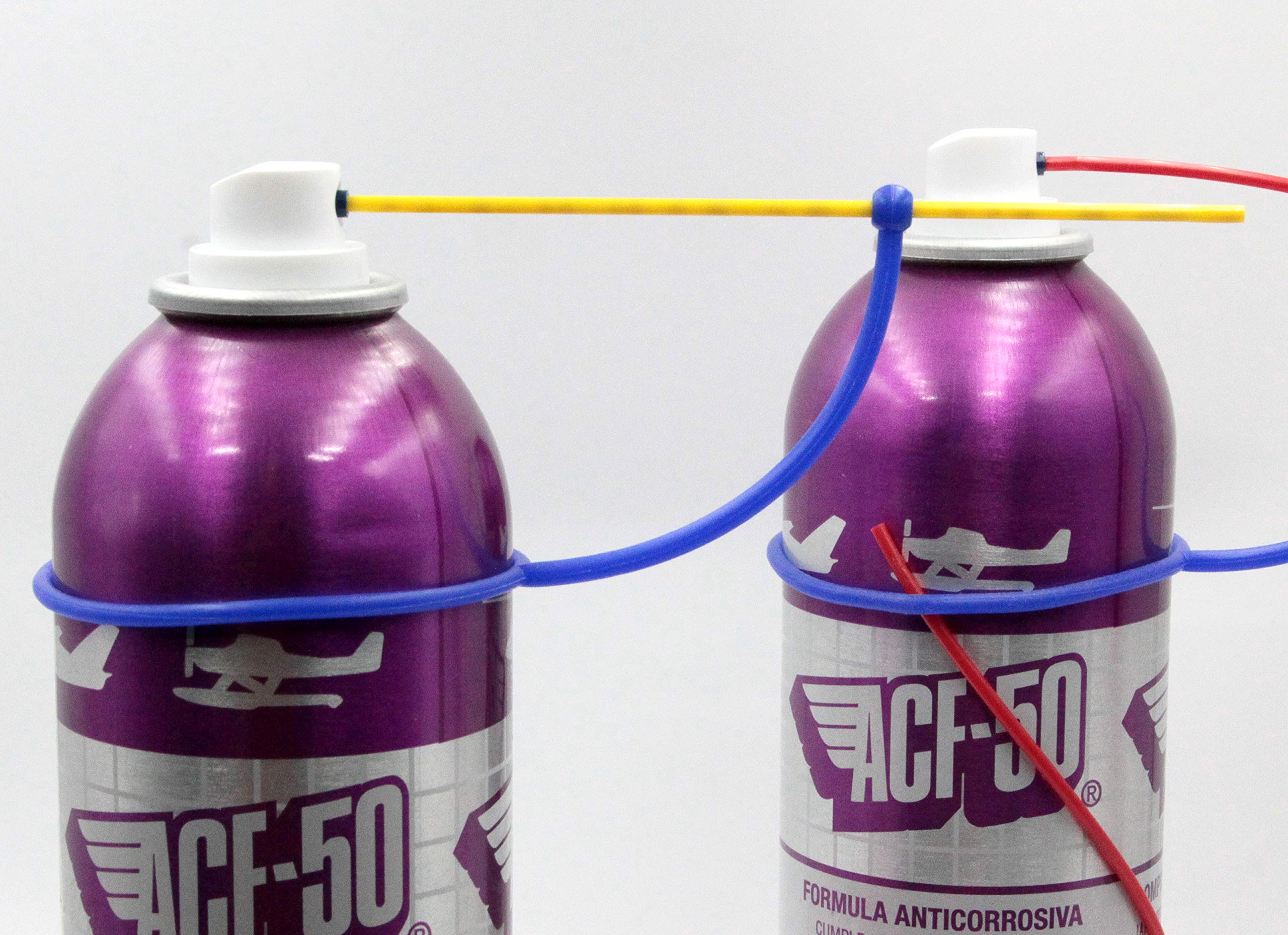 Hold-It Aerosol Straw Holder, Pack of 5 Spray Can Straw Holders