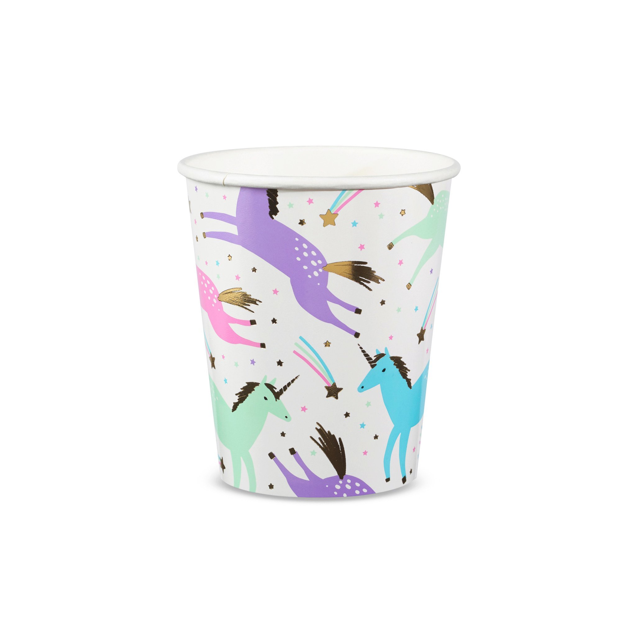 Daydream Society Pastel Magical Unicorn Paper Party Cups, Pack of 8