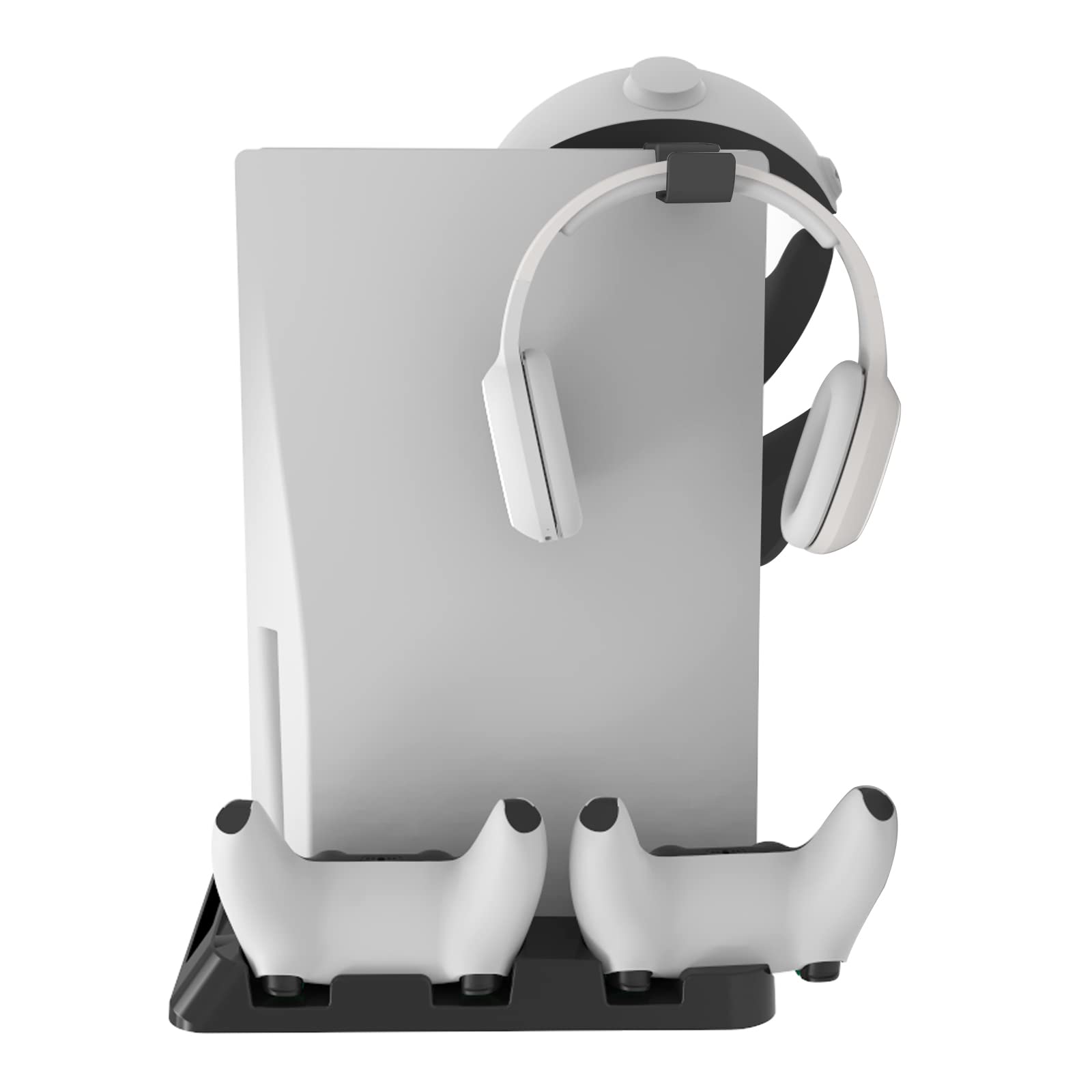 For VR2 Charging Station with PS5 Controller Charging Station and PS5 Cooling Station, Color You PSVR2 Stand PS5 Charging Station with LED Light (VR2 PS5 Charging Station)