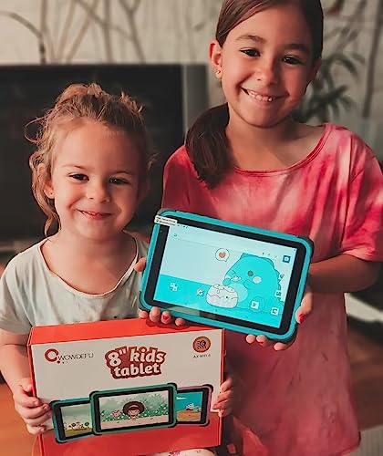 CWOWDEFU Kids Tablet Android 11 Tablet for Kids Children's Tablet COPPA Certified, 32GB ROM 2GB RAM Touch Screen Child Toddler Tablets Pink Blue