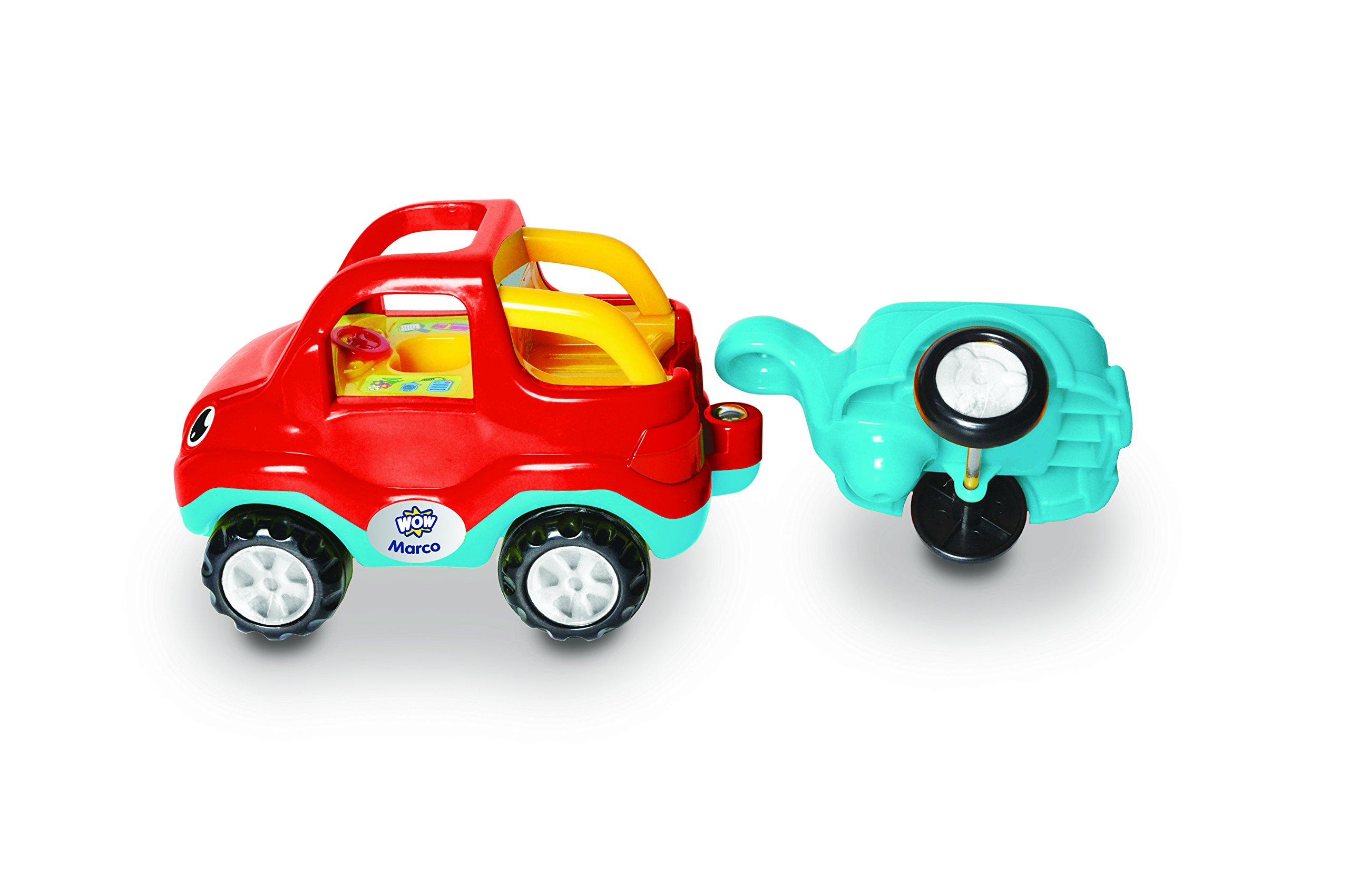 Wow 10716 Marco's Moto Team Toy (5 Piece), Red