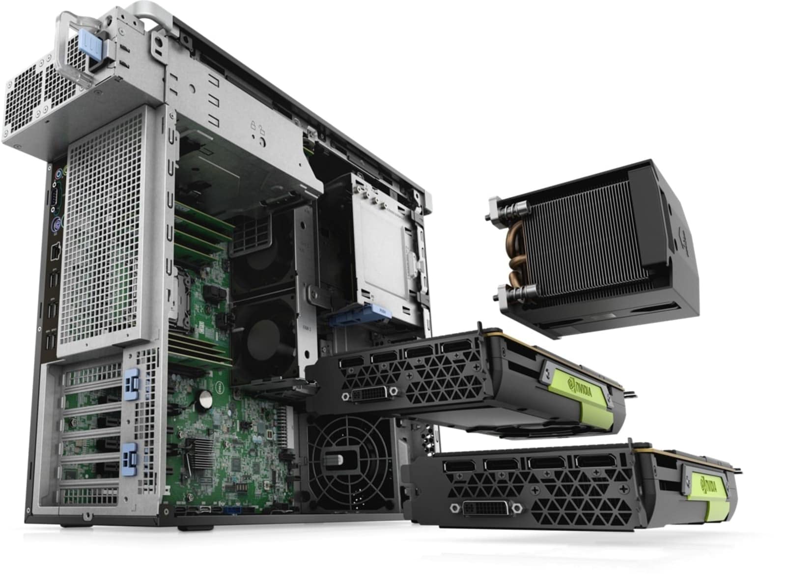 Dell Precision T5820 Workstation Desktop | Core i9-10900X - 2TB SSD Hard Drive - 64GB RAM | 10 cores @ 4.5 GHz Win 11 Pro