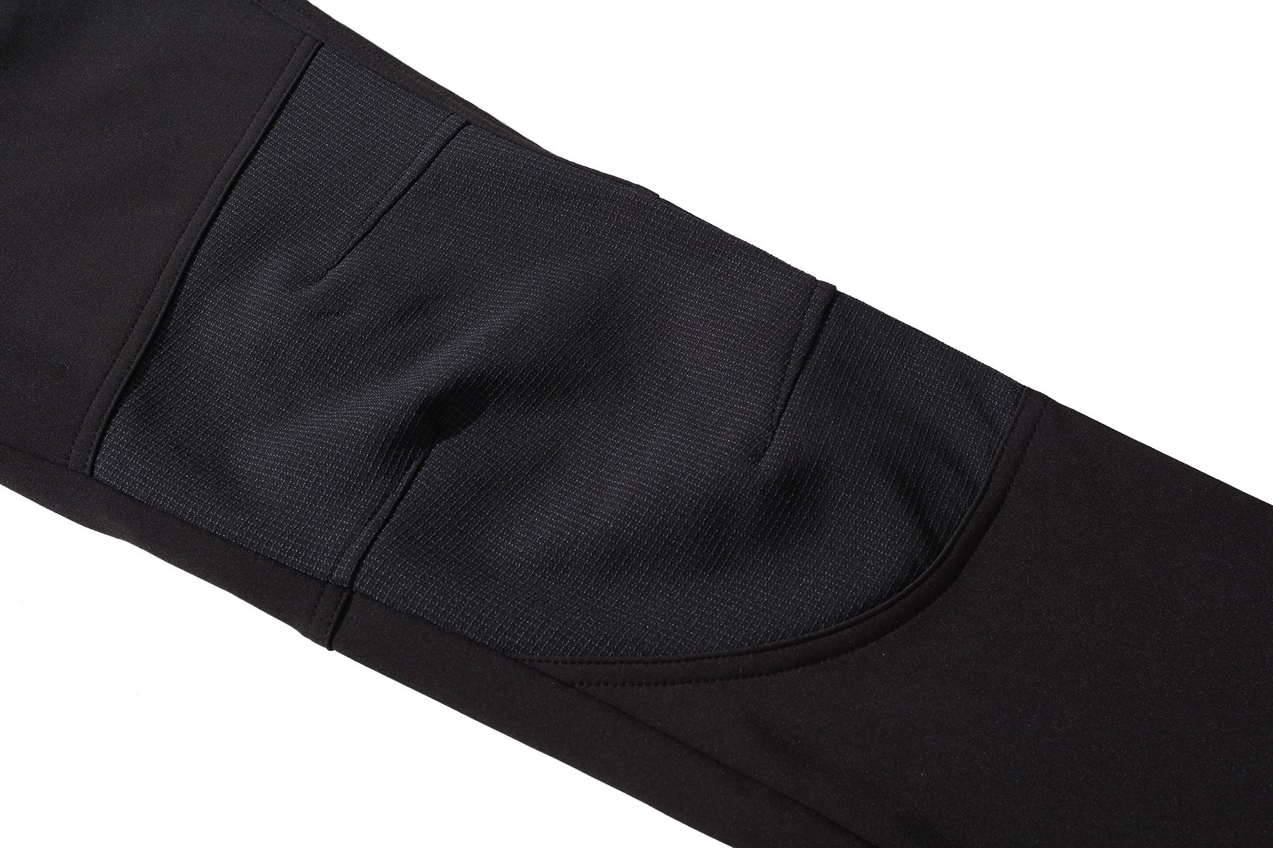 DAFENGEA Women's Hiking Pants Outdoor Waterproof Windproof Softshell Fleece Slim Snow Ski Pants,CFK1682W-Black-S