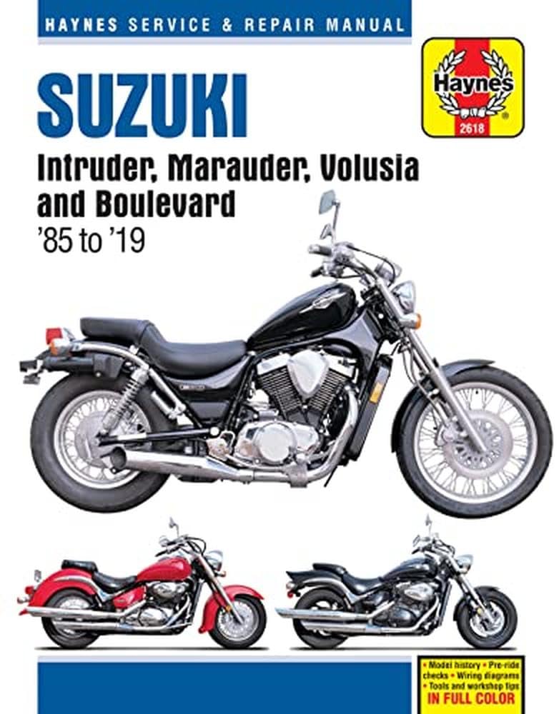 Suzuki Intruder, Marauder, Volusia & Boulevard (85-19) Haynes Manual (Paperback)