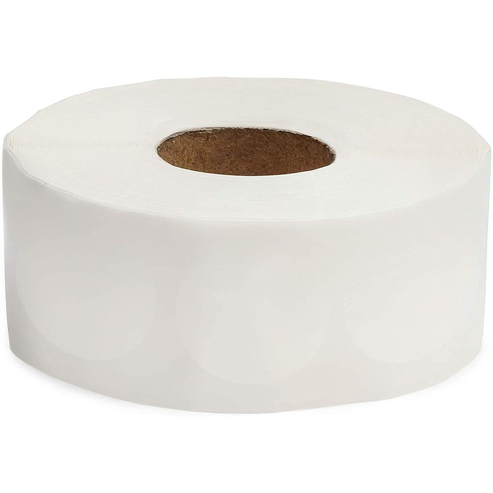 Envelope Seals, Clear Mailing Labels, Round Stickers Roll (2 in, 1000 Pieces)