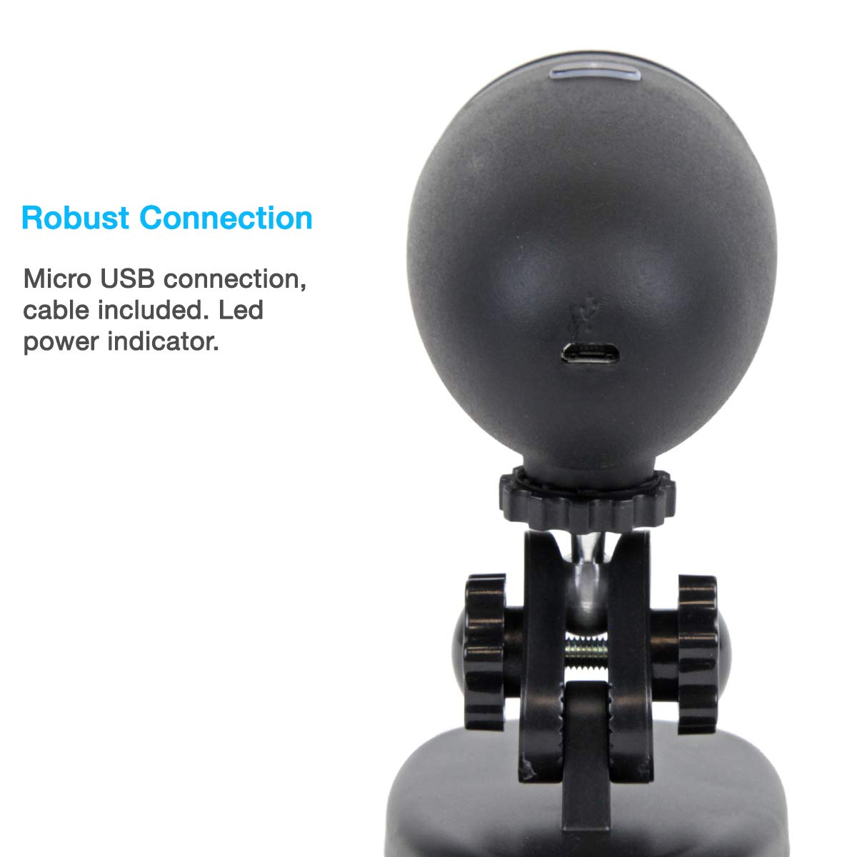 Cyber Acoustics USB Microphone - Directional USB Mic with Mute Button - Perfect for Eduction, Work at Home or Gaming Mic - Compatible with PC and Mac (CVL-2005)