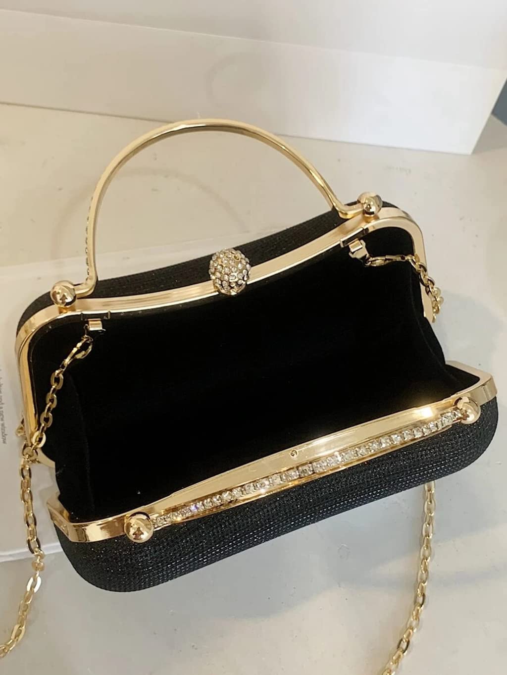Eribby Women Clutch Evening Bag Purse for Wedding Party Prom and Cocktail Party
