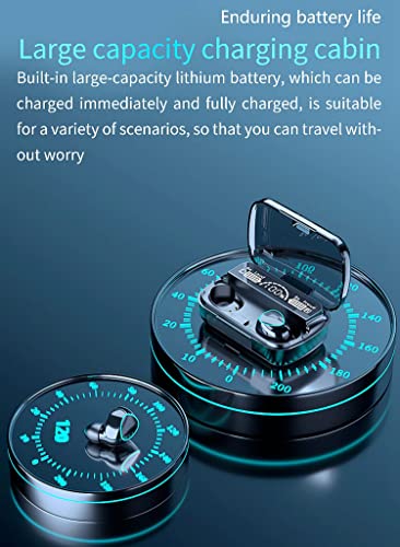 M10 TWS Wireless in-Ear Headphone Earphone Sports Waterproof Touch Headset with LED Display