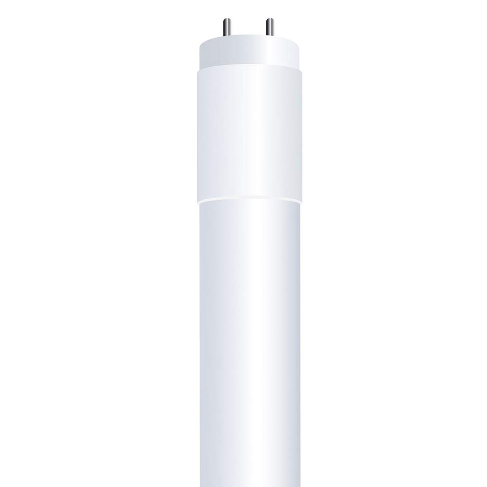 Feit Electric T24/830/LEDG2/4 20 Watt Equivalent (8 W) 800 Lumen Plug and Play T8 / T12 LED Linear Tube Light Bulb, 2' L x 1" D, 3000K Warm White, 4 Piece