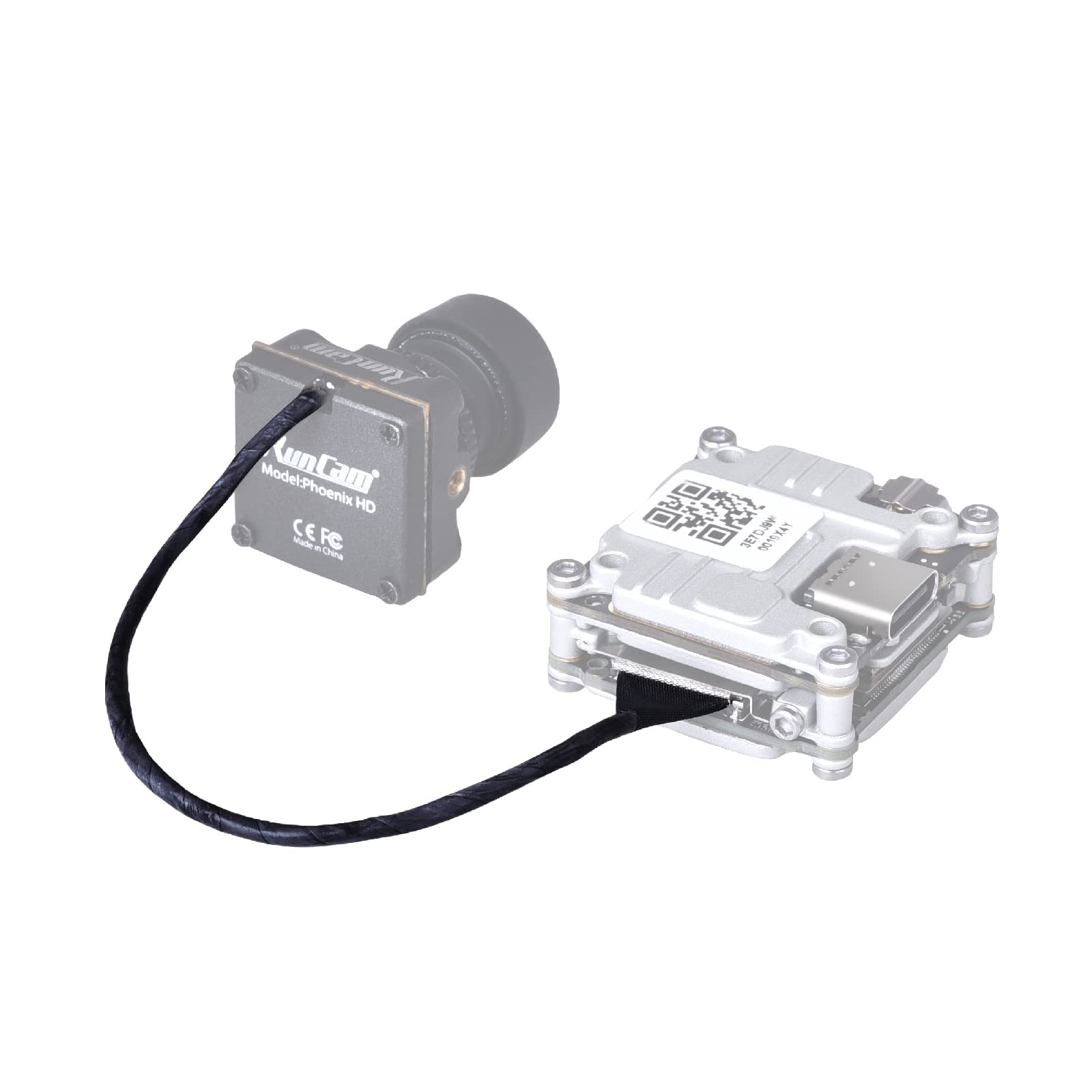 RunCam Link Vista Air Unit Lite Module Only Digital FPV VTX Video Transmitter Compatible with Caddx Polar Nebula Phoenix HD DJI FPV Camera for FPV Drone