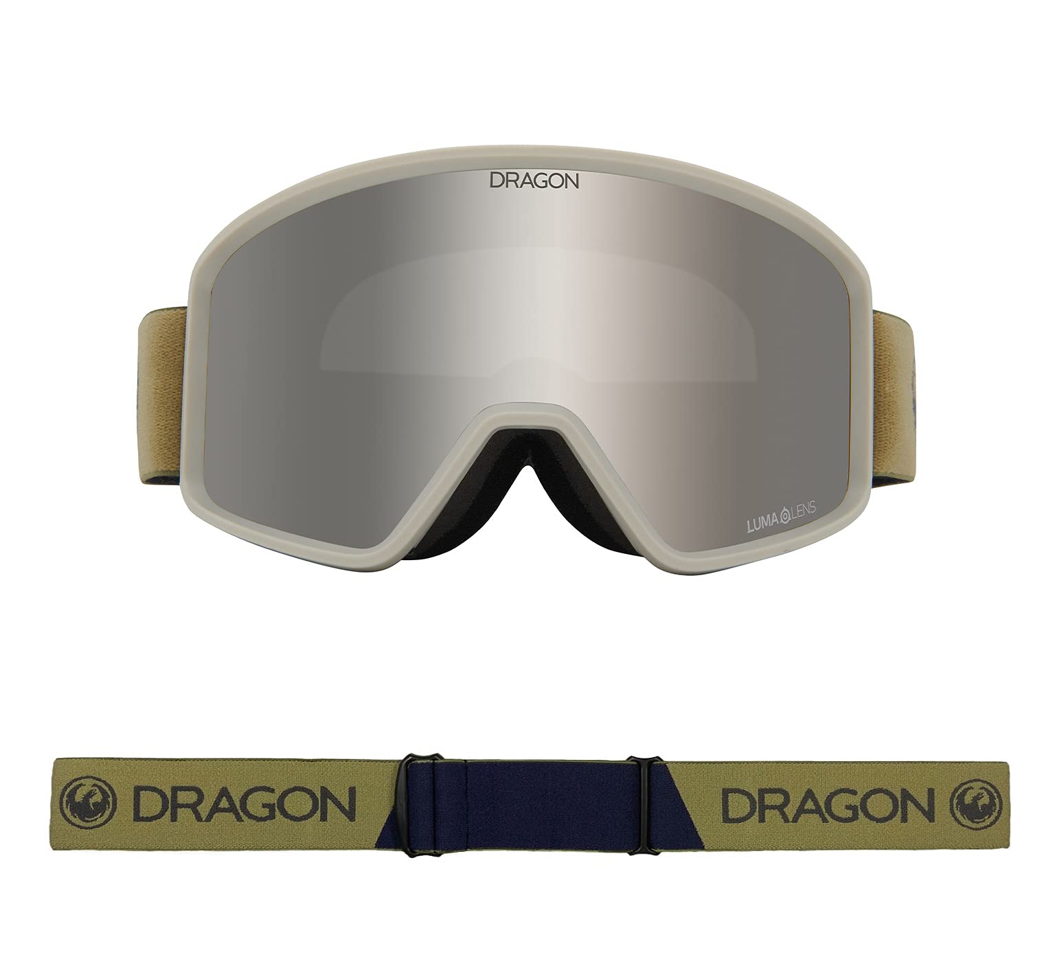 Dragon Unisex Snowgoggles DXT OTG - Swirl with Lumalens Red Ion