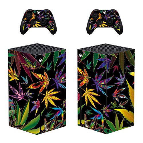 FELIPE SEIJI KUBA Xbox Series X Skin Set Vinyl Decal Skin Stickers Protective for Xbox Series X Console Kinect 2 Controllers - multi color